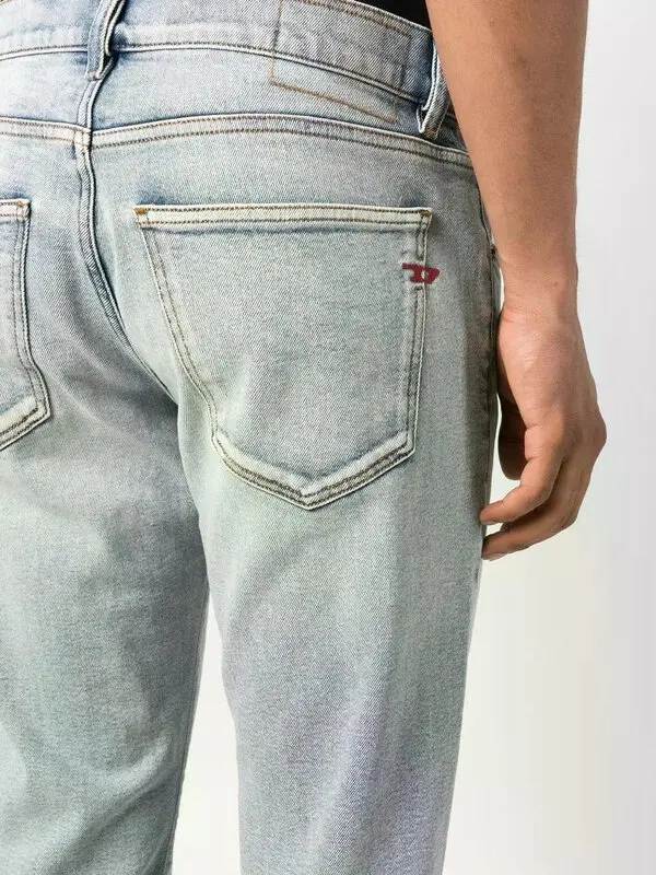 DIESEL® D-strukt Slim-cut Jeans - Blue