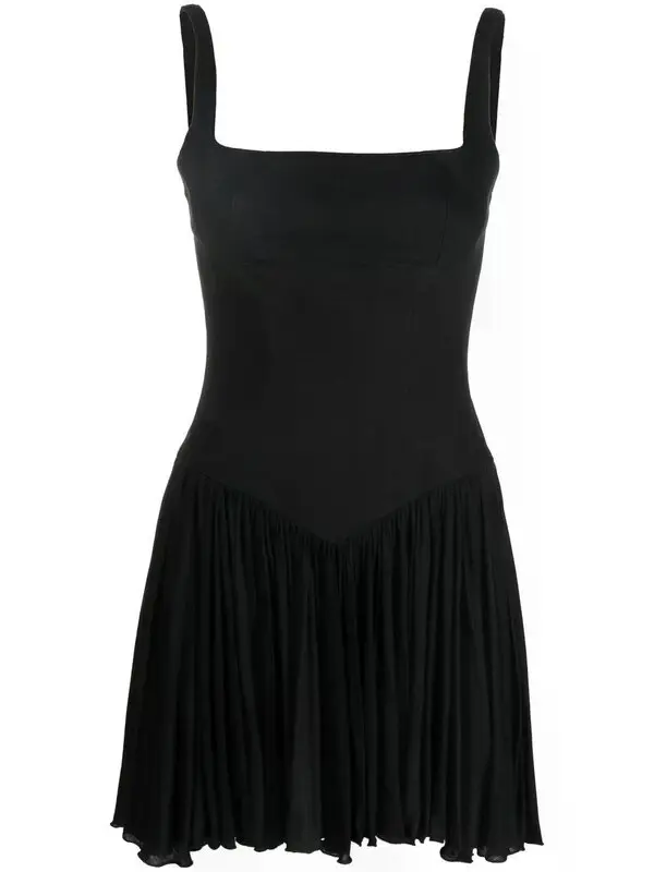 GIOVANNI BEDIN Square Neck Corset Minidress
