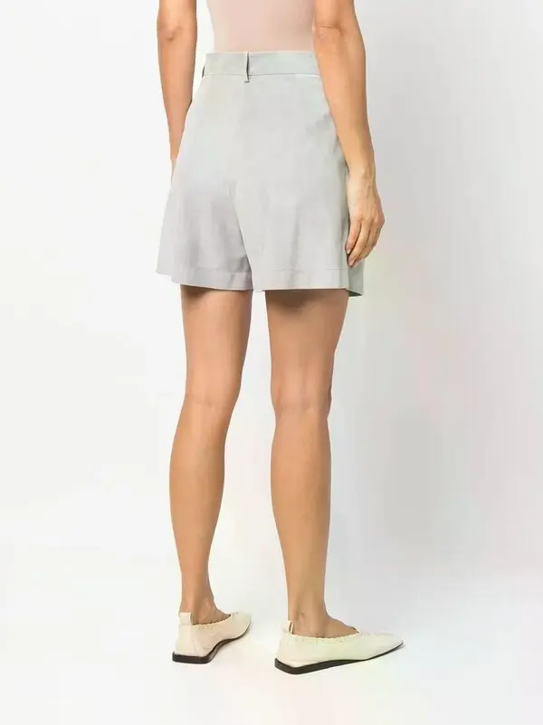Fabiana Filippi Suede High-waisted Shorts