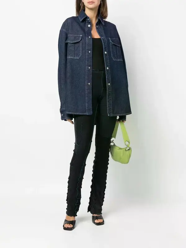 ANOUKI Oversized Denim Shirt