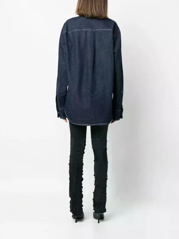 ANOUKI Oversized Denim Shirt