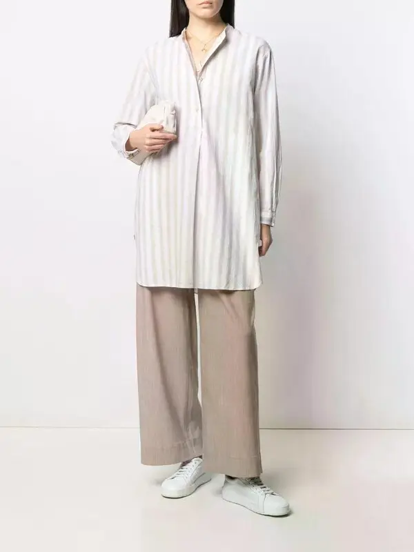 Woolrich Striped Long Shirt