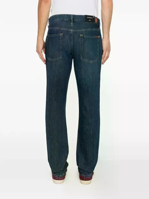 7 For All Mankind Straight-leg Jeans