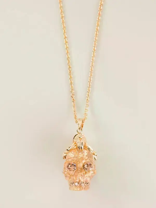 Alexander McQueen Skull Pendant Necklace
