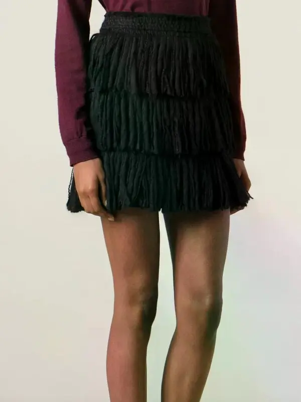 LANVIN Fringed Skirt