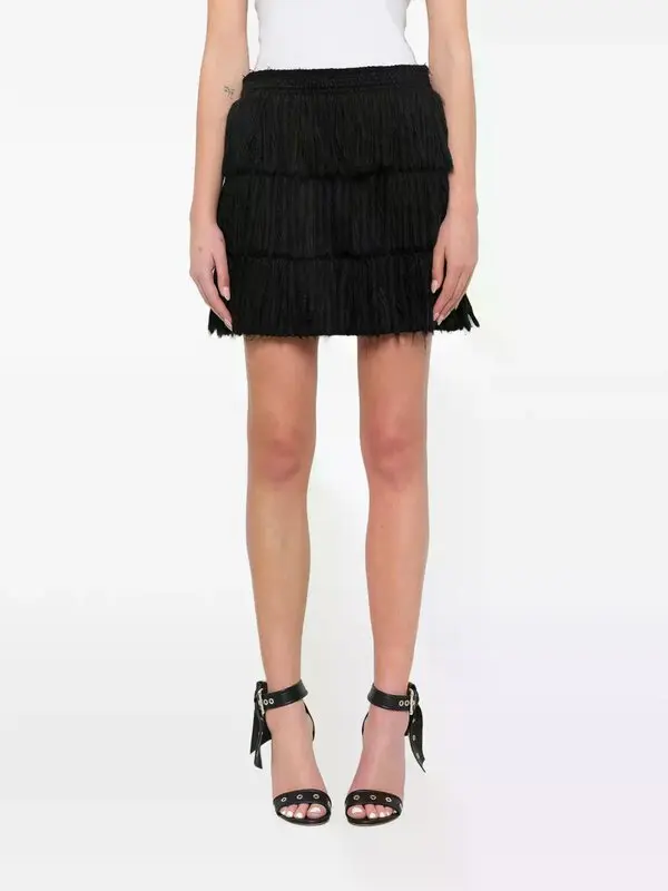 LANVIN Fringed Mini Skirt