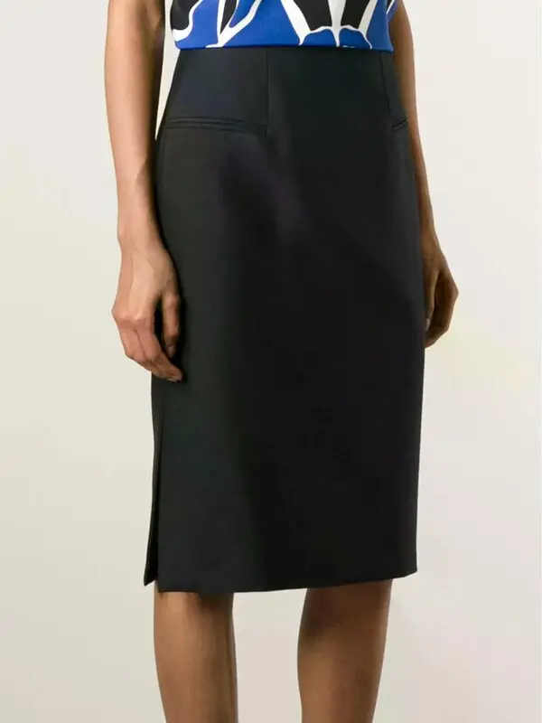 Alexander McQueen Midi Pencil Skirt