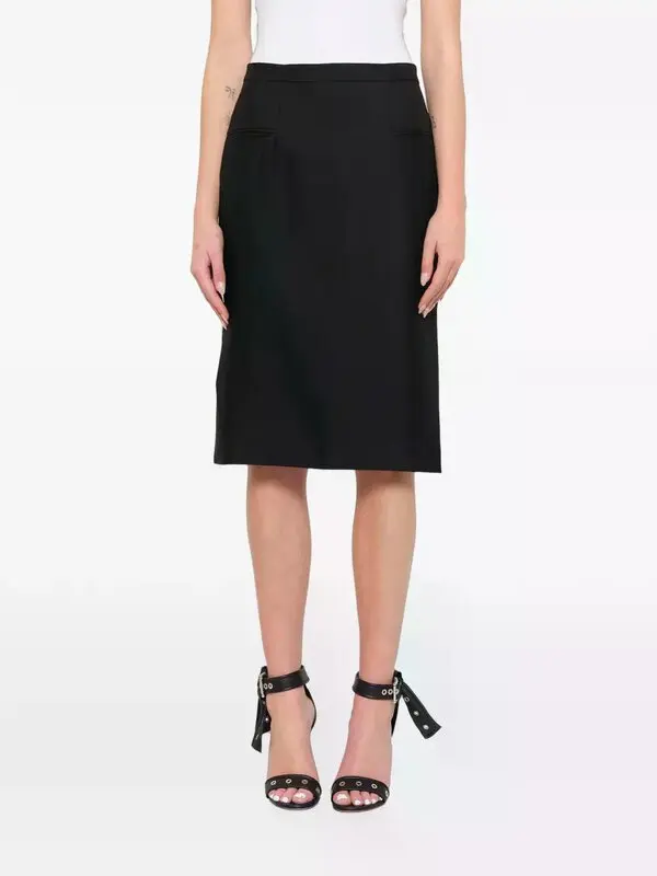 Alexander McQueen Pencil Midi Skirt