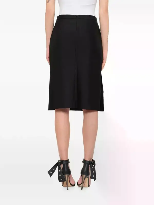 Alexander McQueen Pencil Midi Skirt