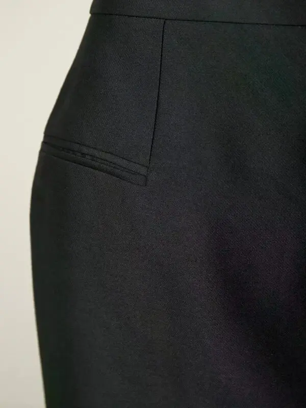 Alexander McQueen Pencil Midi Skirt