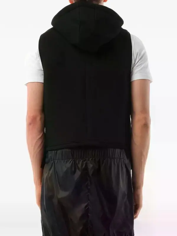 Givenchy Sleeveless Layered Hoodie