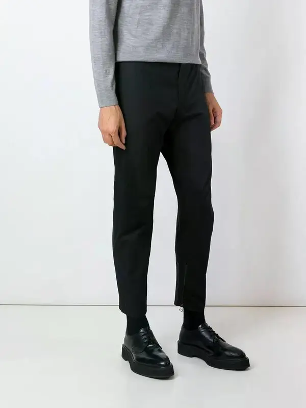 LANVIN Cotton Tapered Leg Trousers