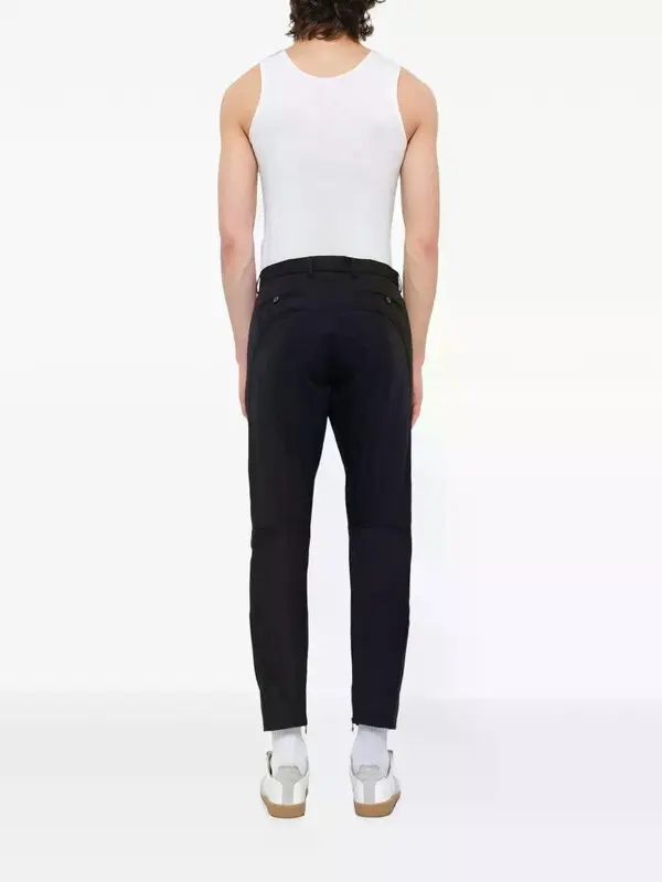 LANVIN Cotton Tapered Leg Trousers