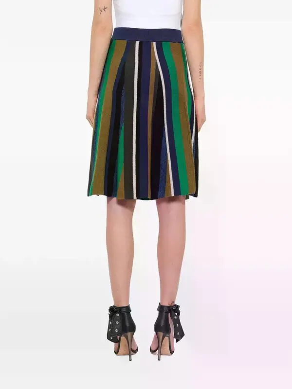 Kenzo Striped Mini Skirt
