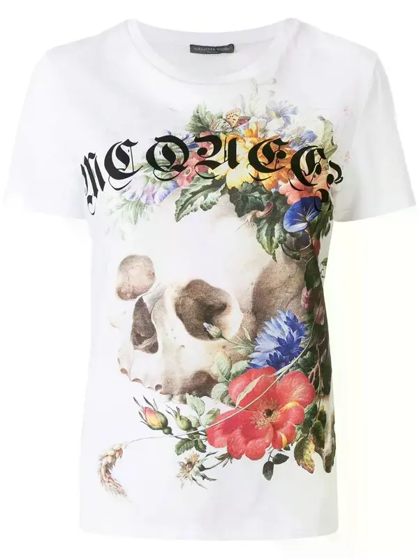Alexander McQueen Skull Print T-shirt