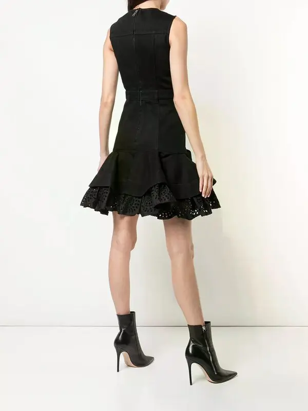 Alexander McQueen Fit And Flare Short Dress