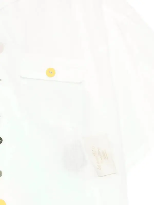 Undercover Linen Camp Collar Shirt