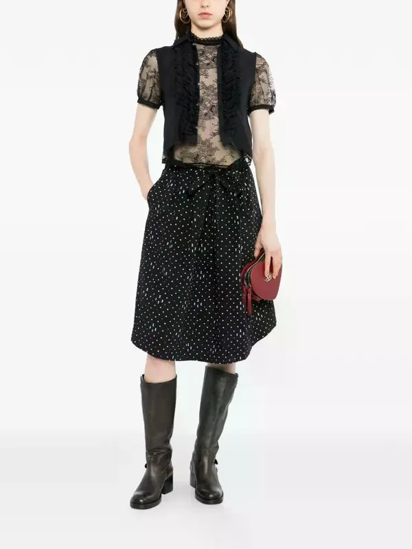 Undercover Printed Midi Dress