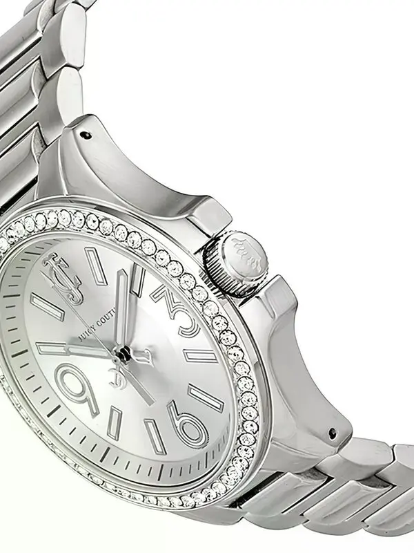Juicy Couture Jetsetter 38mm Watch - Silver