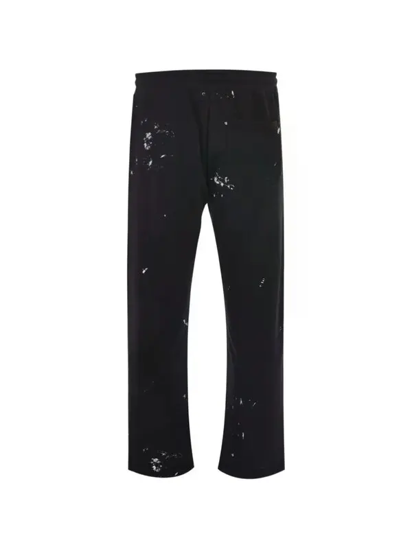 DOMREBEL Paint-splatter Logo-print Track Pants
