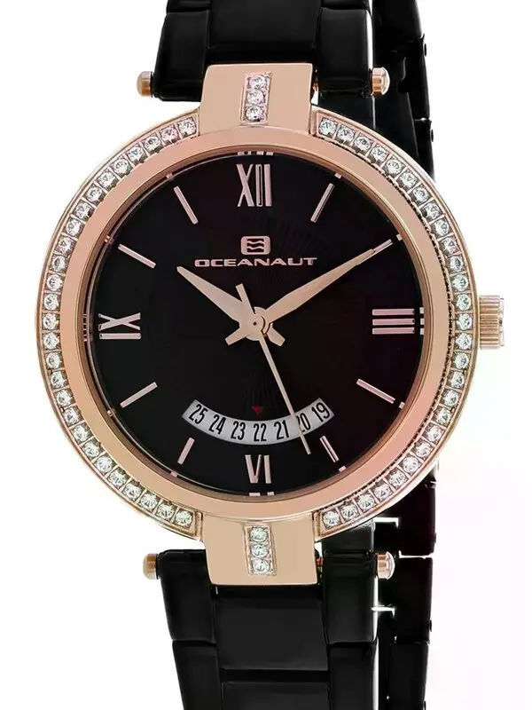 OCEANAUT Amaya 32mm Watch With Crystal-embellished Bezel
