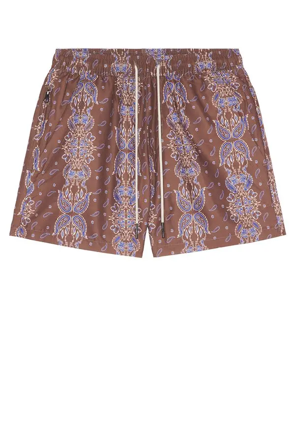Oas Paisley Print Swim Shorts - Itaca