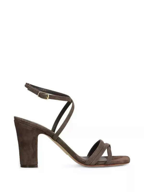 JULIE DEE Crossover Strap Sandals