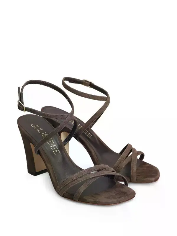 JULIE DEE Crossover Strap Sandals