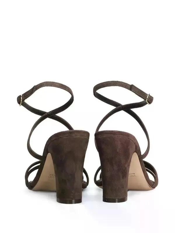 JULIE DEE Crossover Strap Sandals