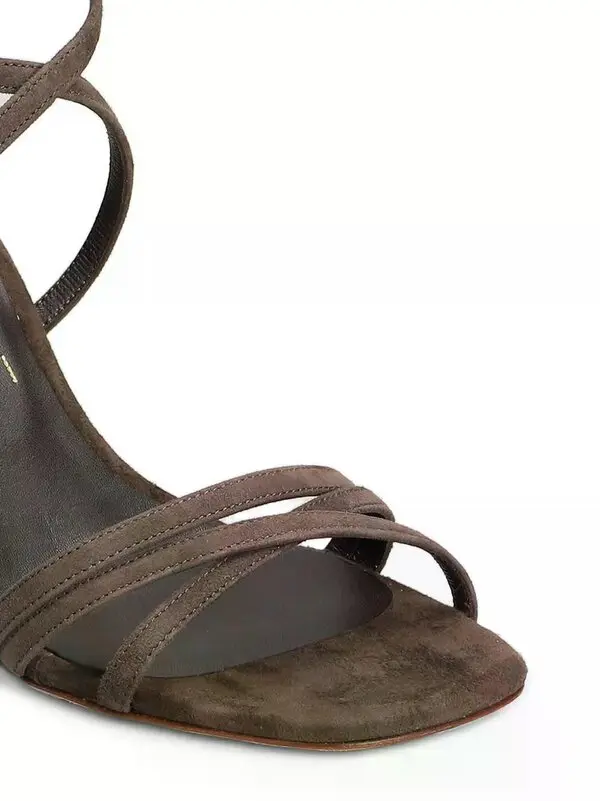 JULIE DEE Crossover Strap Sandals