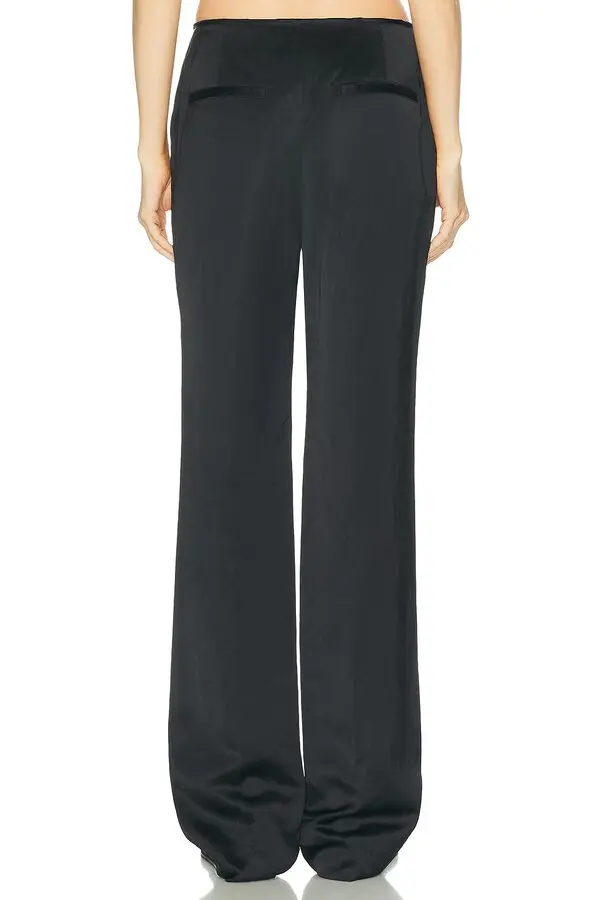 TOTEME Satin Wide-leg Trousers