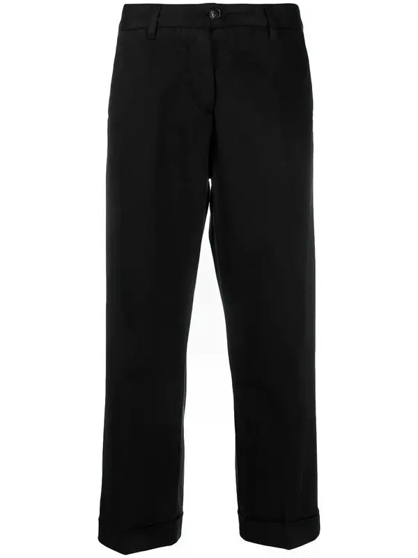 Woolrich Cropped Stretch Cotton Trousers