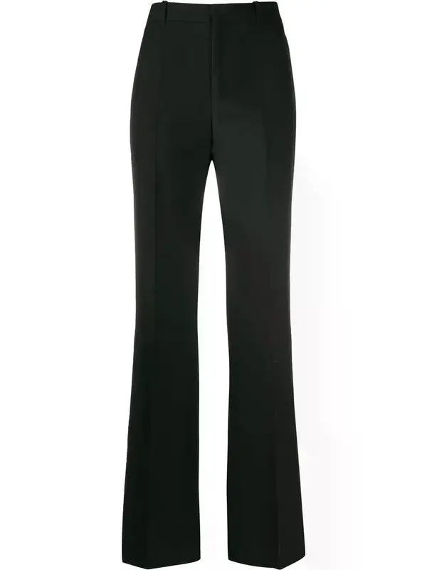 Balenciaga Flared Tailored Trousers - Black