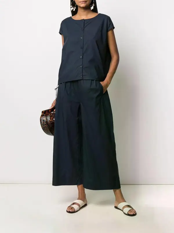 Woolrich Wide-leg Cropped Trousers