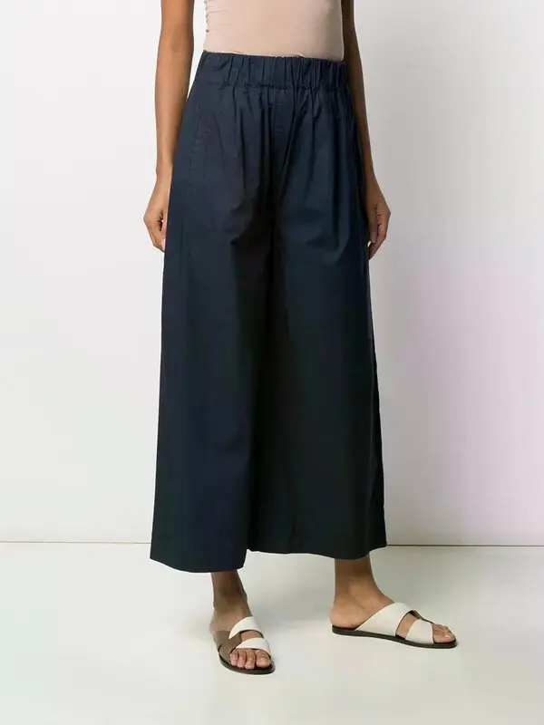 Woolrich Wide-leg Cropped Trousers