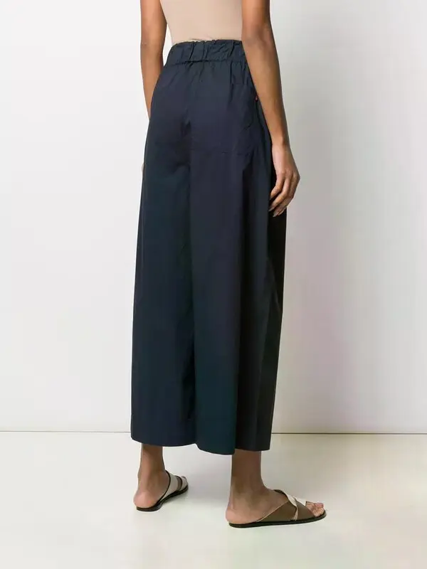 Woolrich Wide-leg Cropped Trousers