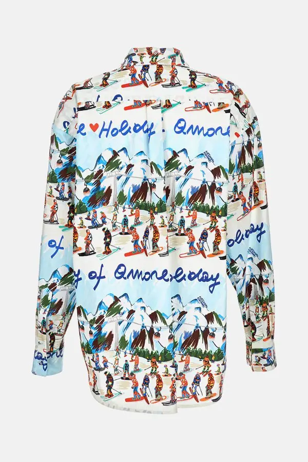ALESSANDRO ENRIQUEZ Printed Cotton Shirt - Multicolor