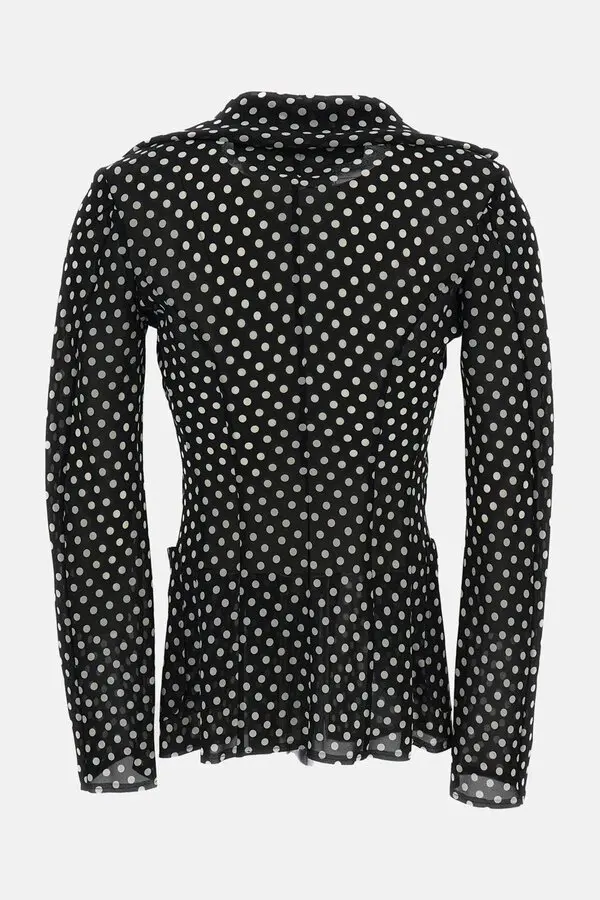 Junya Watanabe Polka Dot Single-breasted Blazer