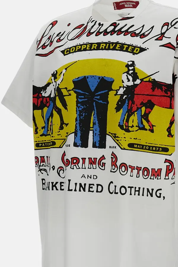 Junya Watanabe Eye X Levi's T-shirt - White