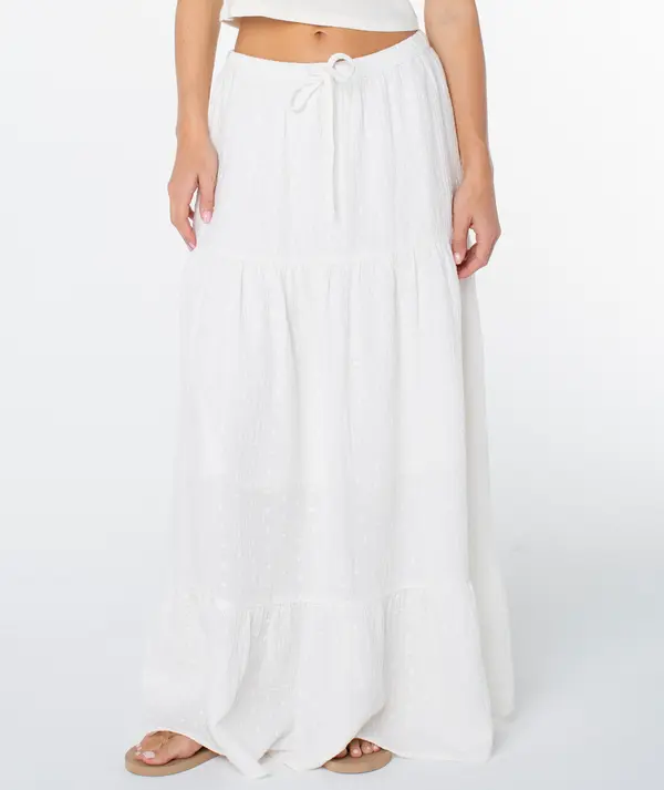 Roxy Tiered Maxi Skirt