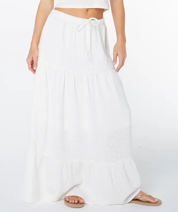 Roxy Tiered Maxi Skirt