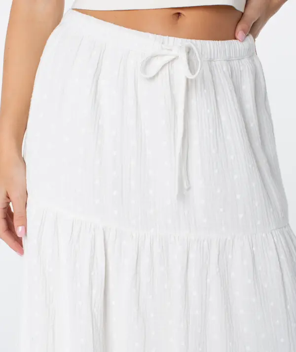 Roxy Tiered Maxi Skirt