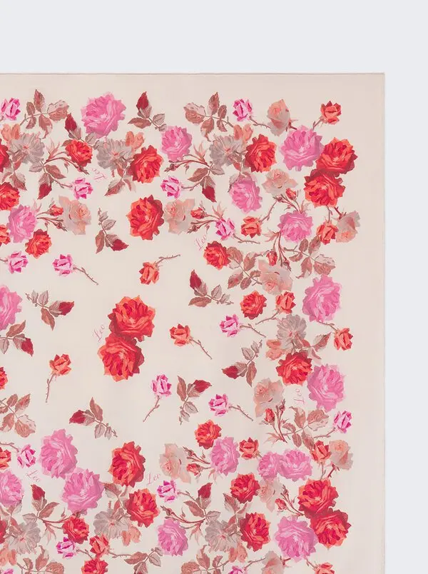 FRAME X Alexandra Leclerc The Lucky Silk Scarf