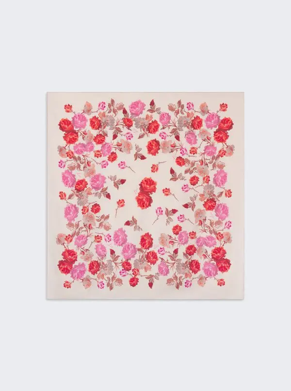 FRAME X Alexandra Leclerc The Lucky Silk Scarf - Multi