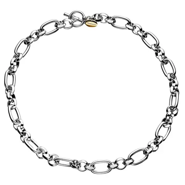 TAMI&TAMI Ten Sixty Four Studio Knotted Bow Link Necklace - Silver