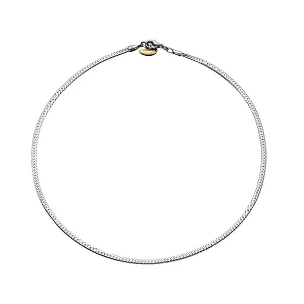 TAMI&TAMI Ten Sixty Four Studio Vintage Link Chain Choker - Silver