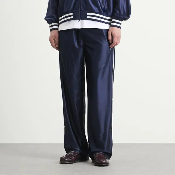 Needles Sateen Track Pants - Navy