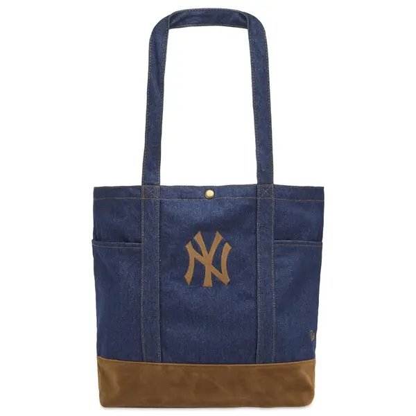 New Era New York Yankees Suede Denim Tote Bag