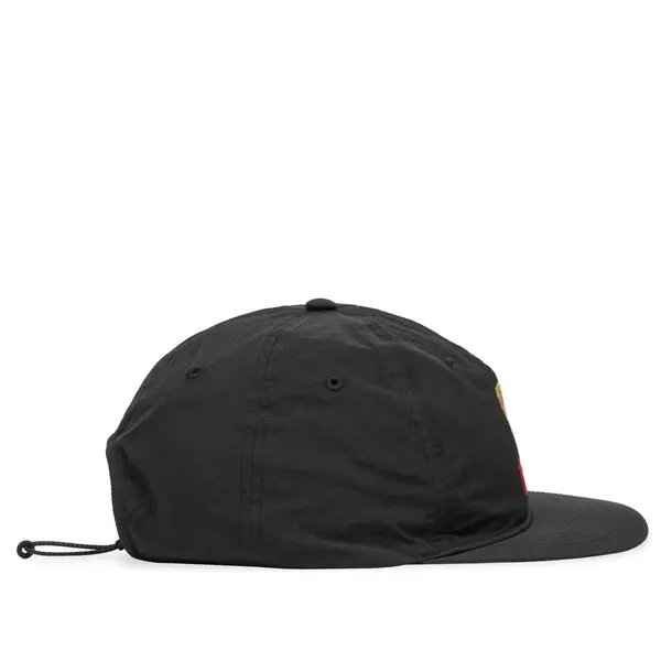 Satisfy Flitesilk 5 Panel Pinch Cap - Black
