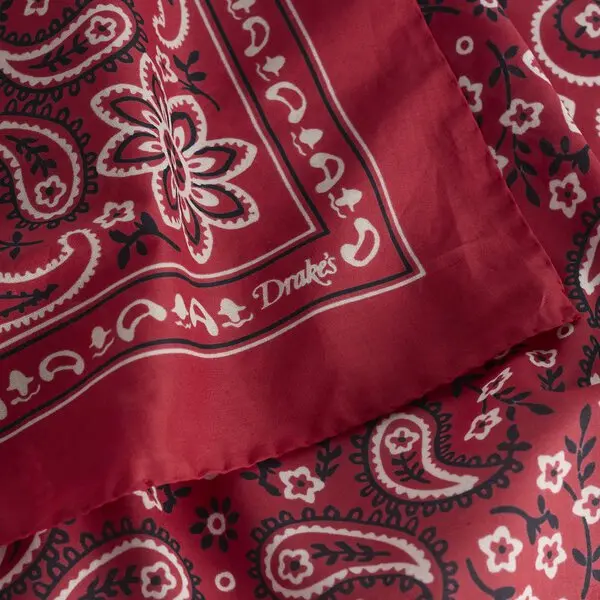 DRAKE'S Classic Paisley Bandana